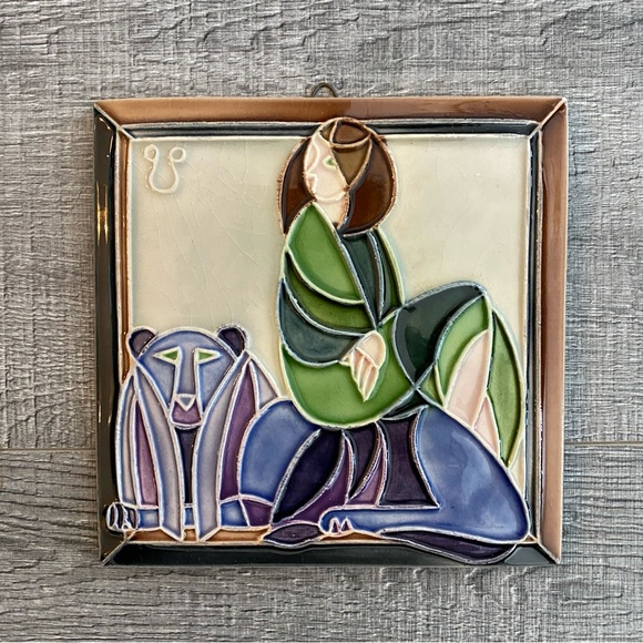 Wall Decor | Signed Avraham Gofer 6 X 6 Tile Leo | Poshmark